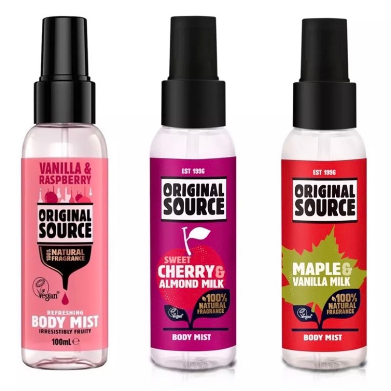 Jual Original Source Body Mist 100 Ml ( 3 Variant Rasa) | Shopee Indonesia
