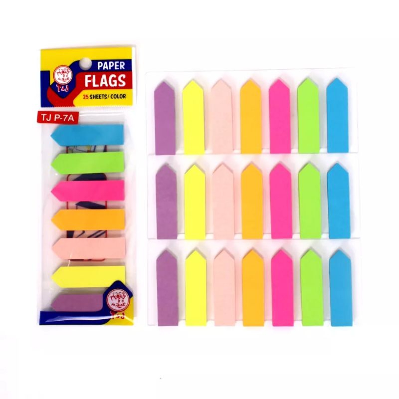 Jual T&J Paper Flags Label Sticky Notes TJ P-7A Stick Note Tom & Jerry ...