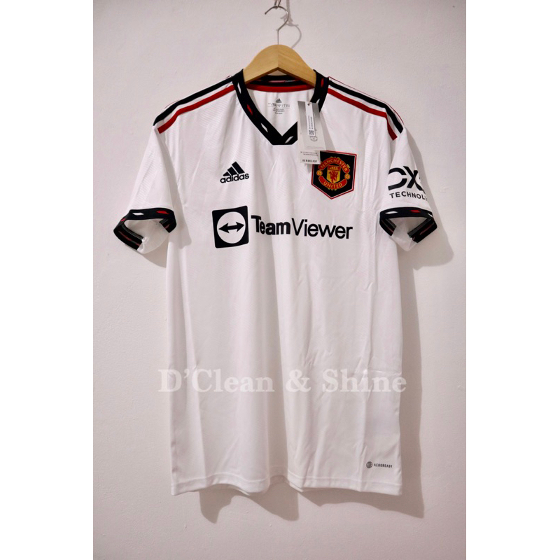 Jual Jersey Original Manchester Away 2022/2023 Adidas H13880 | Shopee ...