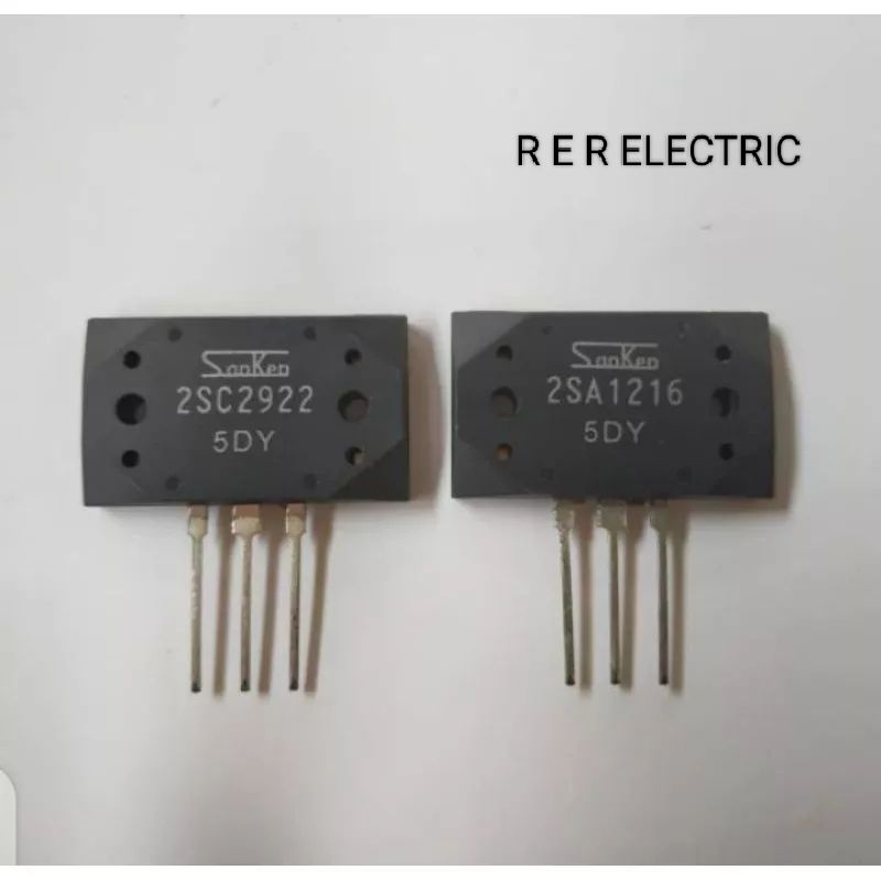 Jual transistor Sanken 5 DY 2SC2922 & 2SA1216 5DY ORIGINAL TERMURAH | Shopee Indonesia