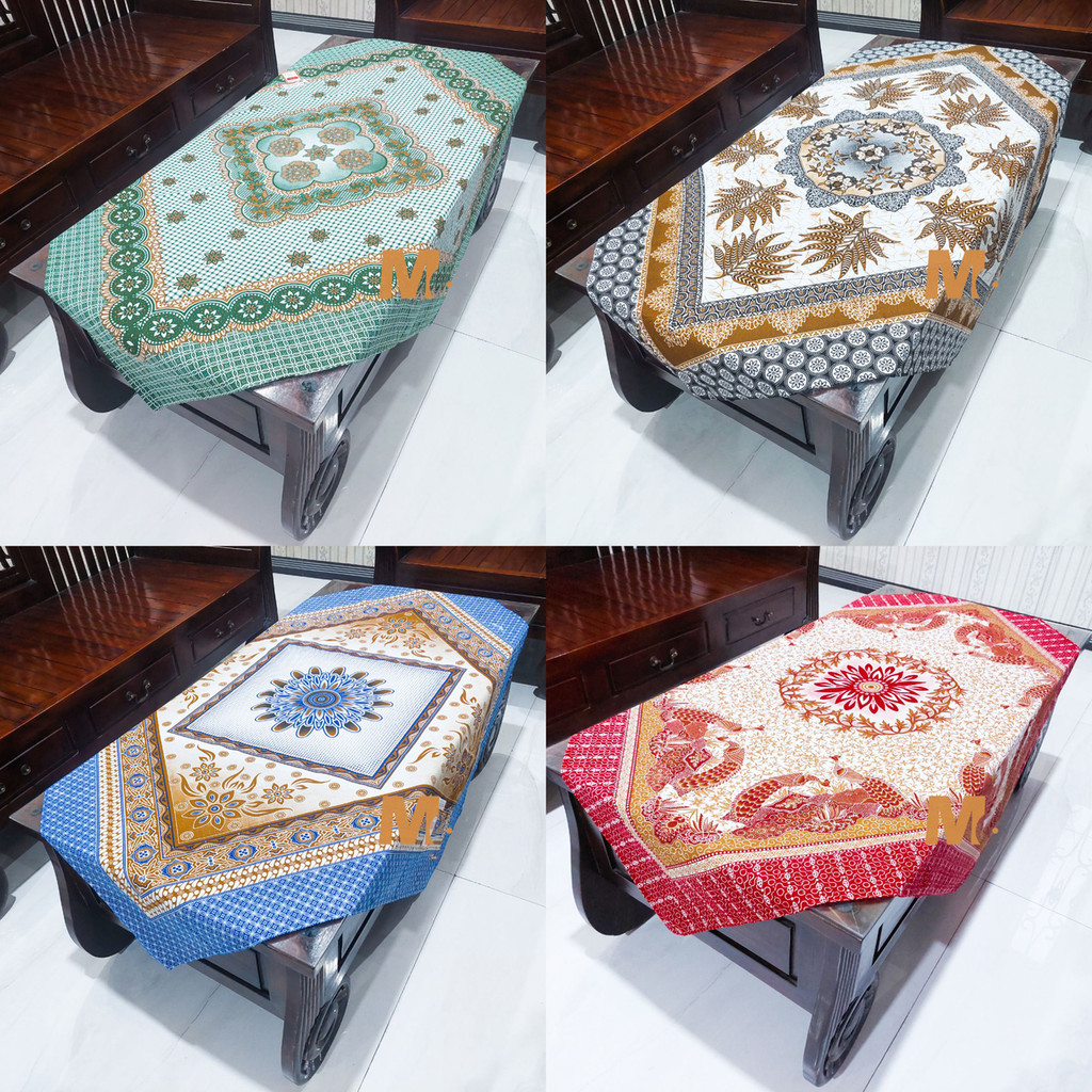 Jual Taplak Meja Tamu Guru Motif Batik Aesthetic - Saprah Batik Segi ...