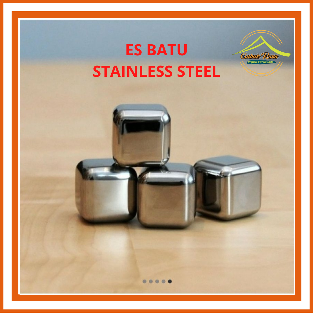 Jual Es Batu Stainless Steel - Non Cair/Es Batu Abadi/Ice Cube ...