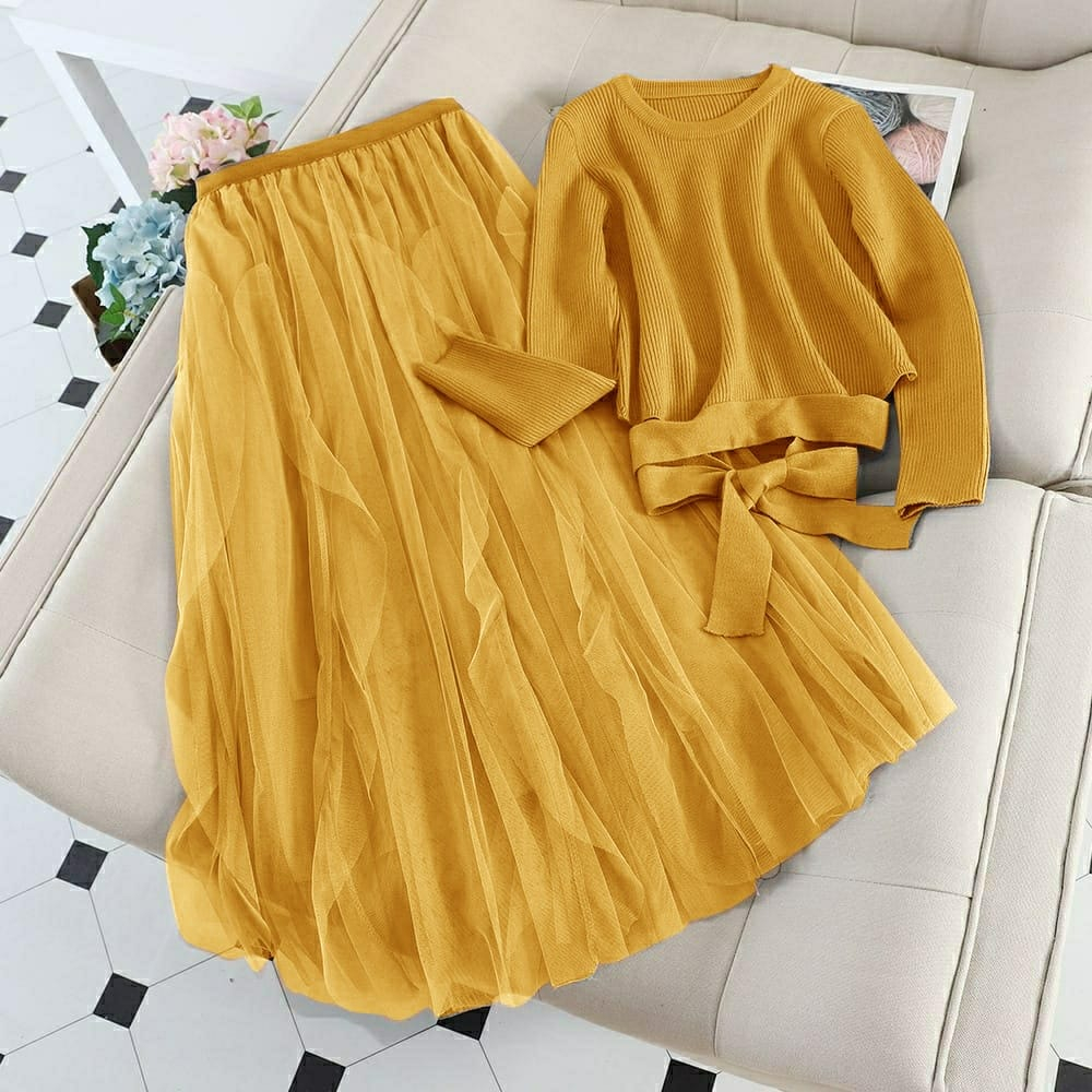 Jual PCS SET ROK MICHELLE BAHAN MOSCREPE KOMBI TILE MR SETELAN ATASAN ...