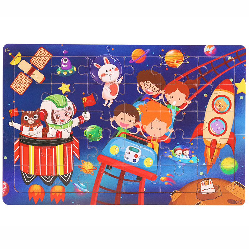 Jual Puzzle 30 Pcs Mainan Puzzle Anak Wooden Puzzle Jigsaw Puzzle ...