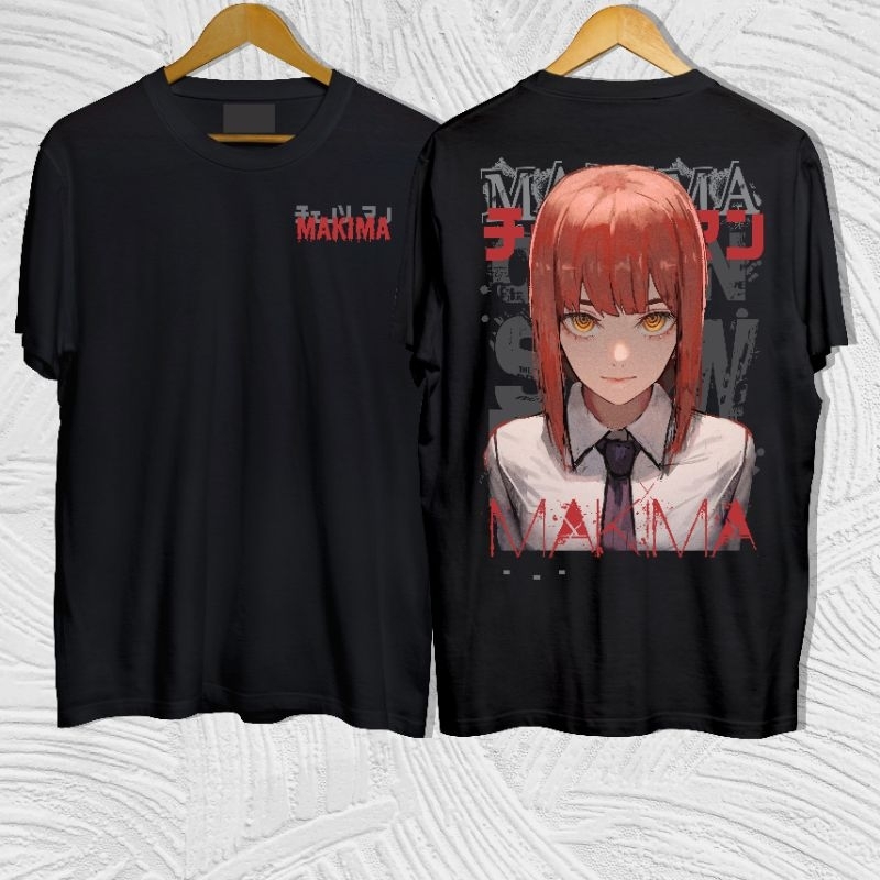 Jual Kaos Makima / Kaos Chain Saw Man/ kaos Makima Chainsaw man ... Jual Kaos Makima / Kaos Chain Saw Man/ kaos Makima Chainsaw man ...