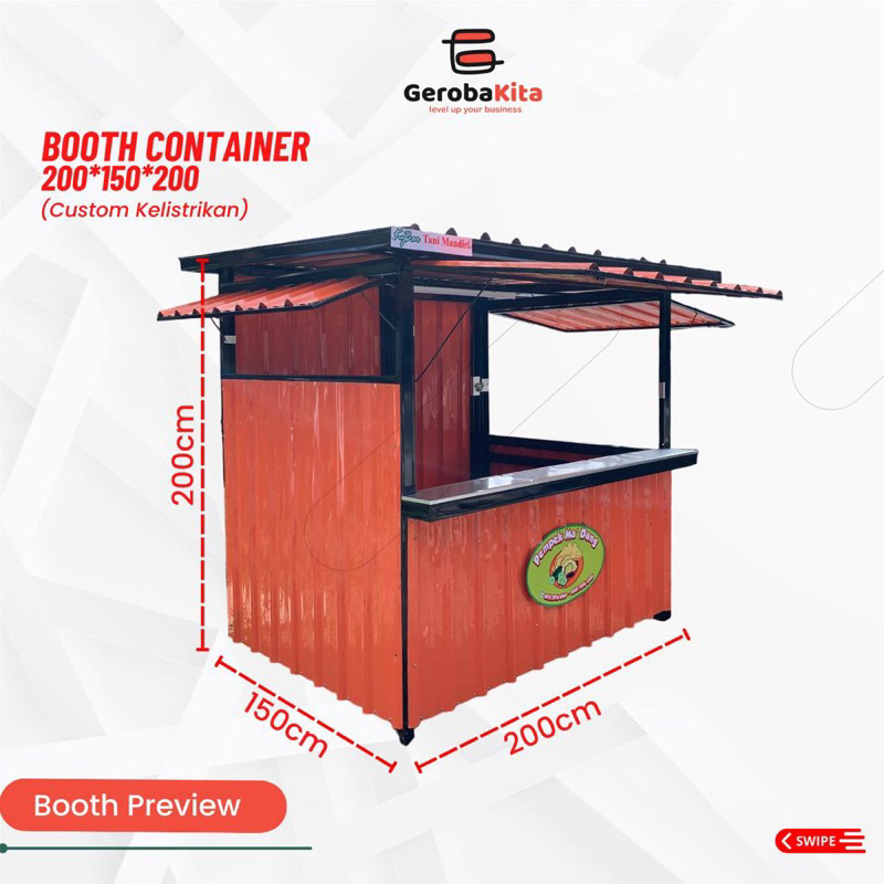 Jual Booth Container (Custom Kelistrikan) | Shopee Indonesia