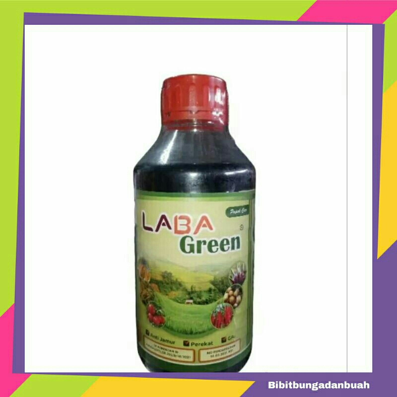 Jual Pupuk Cair Anti Jamur Perekat Dan GA3 LABA GREEN ISI 1 LITER ...