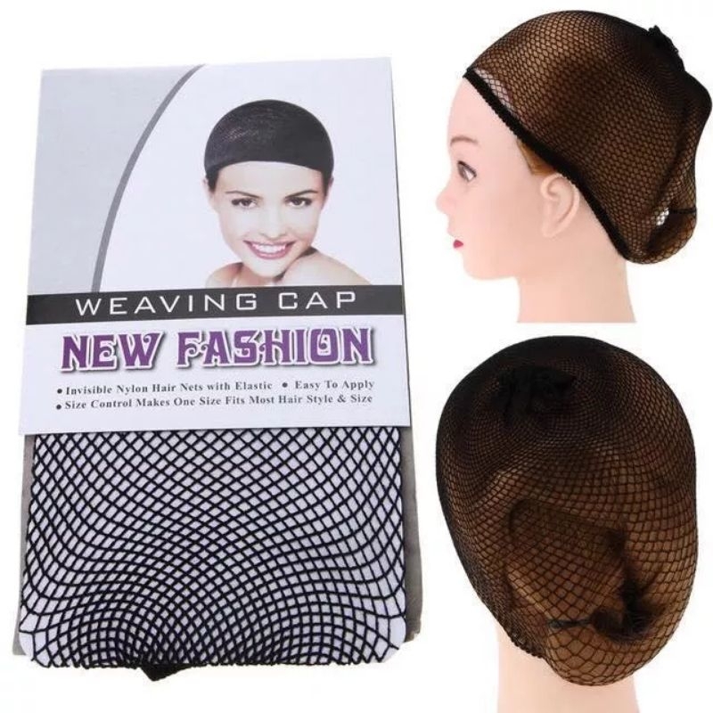 Jual Topi wig jaring nilon jaring/wig cap/jaring kepala/jaring hijab ...