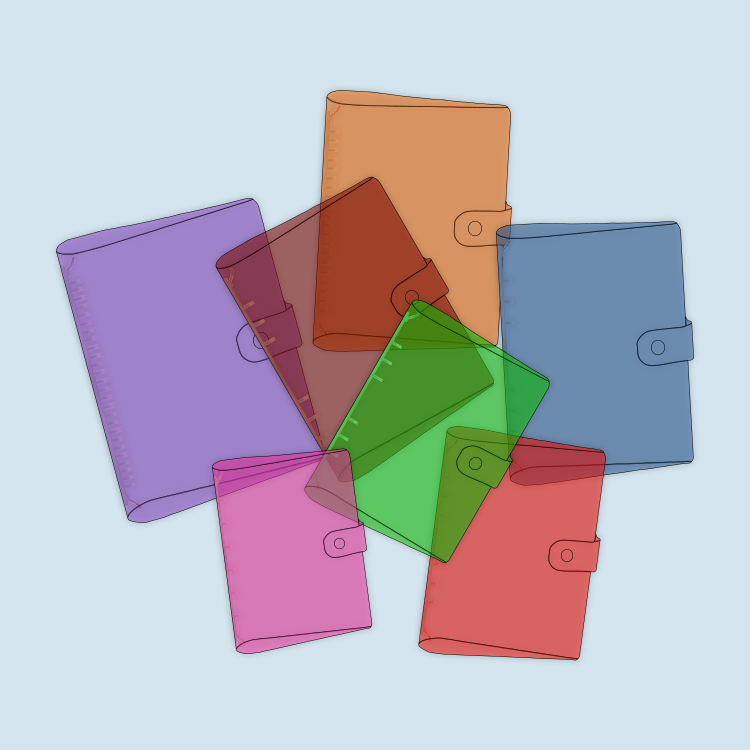 Jual Binder Jelly Clear Bening Aesthetic Transparan Ring 6 20 26 Ukuran ...