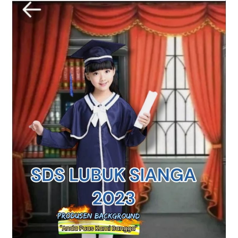Jual Kain Background Wisuda TK / PAUD Studio Foto | Shopee Indonesia
