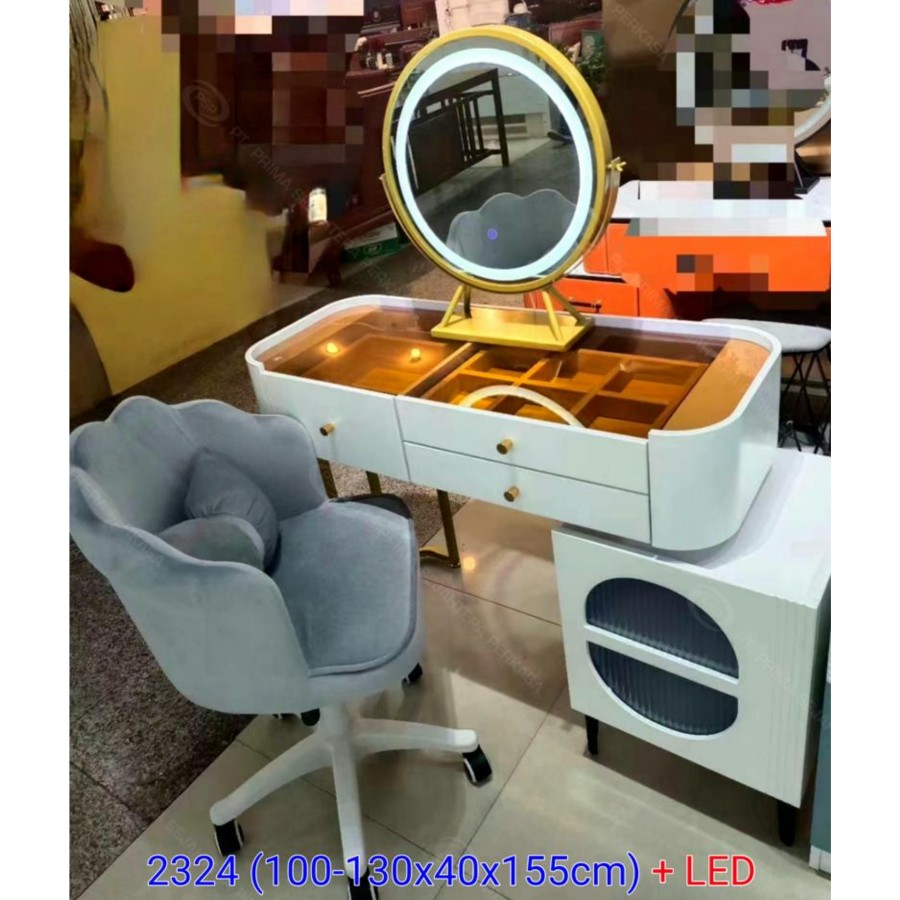 Jual MEJA RIAS LED 2324 UK.100-130X40X155CM ( BATAM ) | Shopee Indonesia