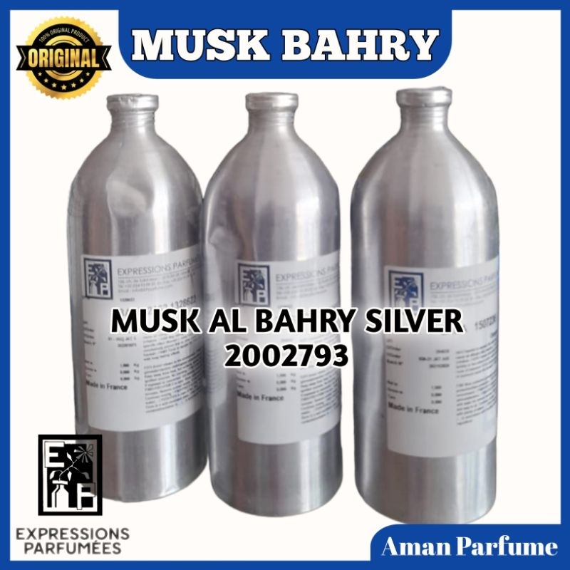 Jual MUSK AL BAHRY SILVER 2002793 EXPRESSIONS 1 KG KEMASAN SEGEL MISK ...