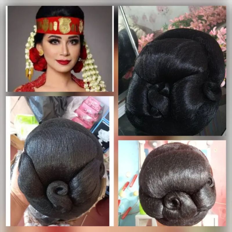 Jual Sanggul Pengantin Batak / Sanggul Dewi Besar / Sanggul Modern ...