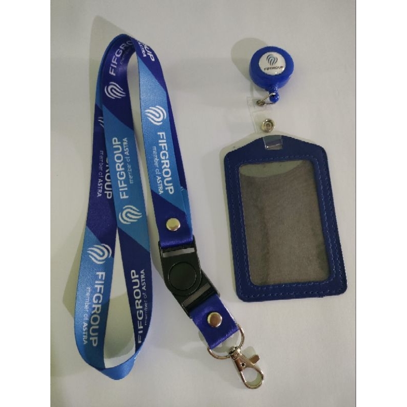 Jual Tali id card fifgroup [READY STOK] Lanyard printing satuan ...