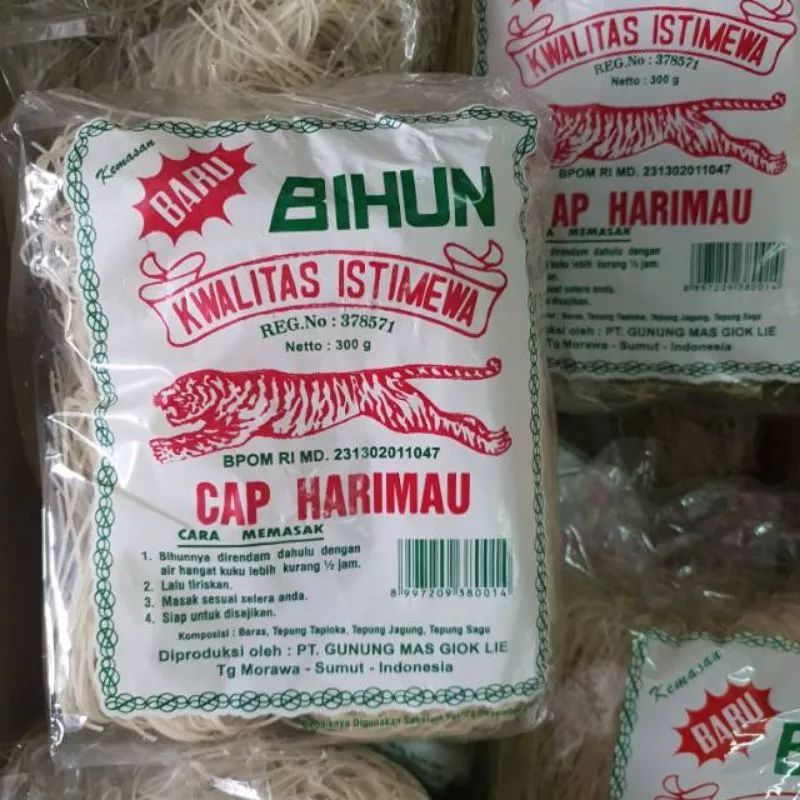 Jual BIHUN CAP HARIMAU 300gram | Shopee Indonesia