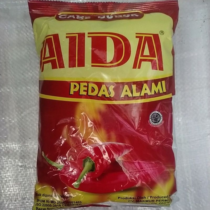 Jual AIDA Cabe Bubuk kemasan 250gr | Shopee Indonesia