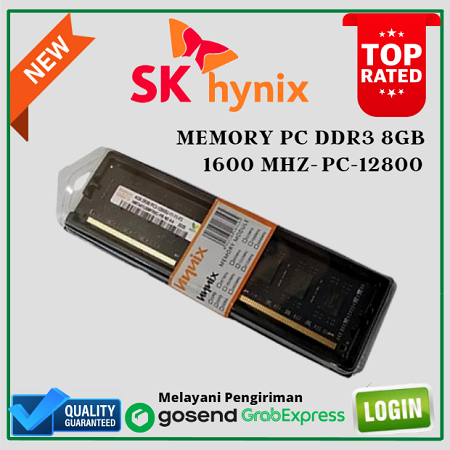 Jual Memory PC DDR3 8GB Hynix PC-12800 | Shopee Indonesia