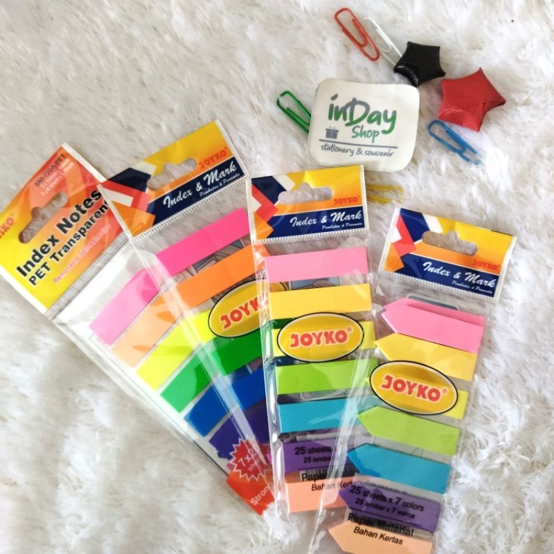 Jual Sticky Notes 7 Warna | INDAY SHOP | Shopee Indonesia
