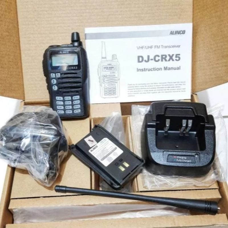 Jual HT Alinco DJ-CRX5 dual band Garansi 1 tahun Dualband VHF UHF | Shopee Indonesia