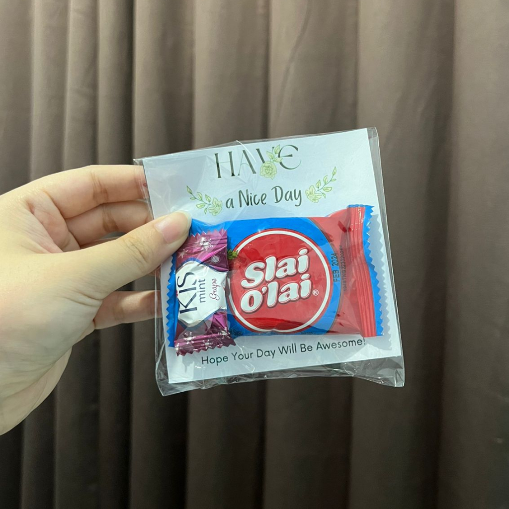 Jual [Tanpa Min Order & Free Custom] Mini Gift Snack/ Mini Gift ...