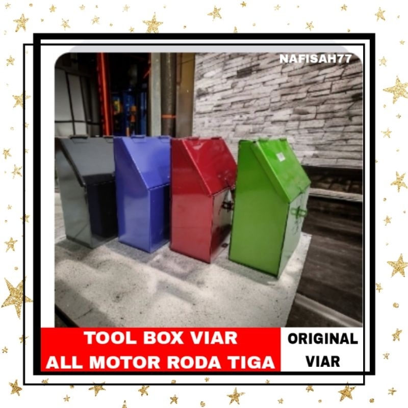 Jual (ORIGINAL VIAR) TOOL BOX VIAR 100CC VIAR 150CC VIAR 200CC VIAR ...