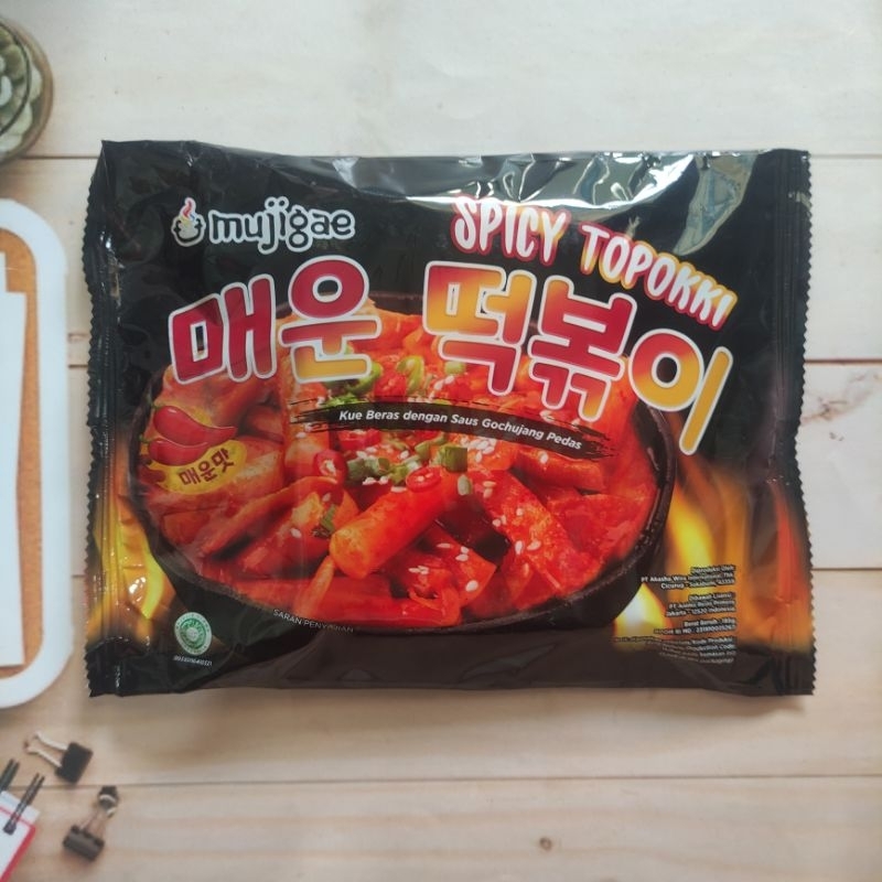 Jual Mujigae Spicy Topokki 195 gr / Tteokbokki Instan | Shopee Indonesia