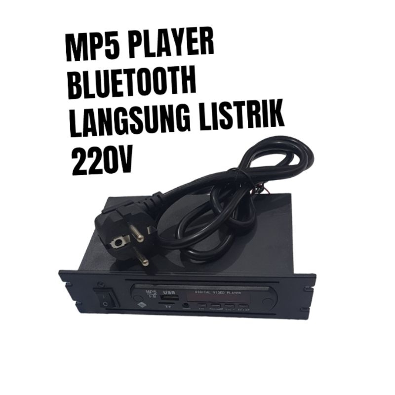 Jual MP5 PLAYER BLUETOOTH LANGSUNG LISTRIK 220V / MP3 MP4 PLAYER ...