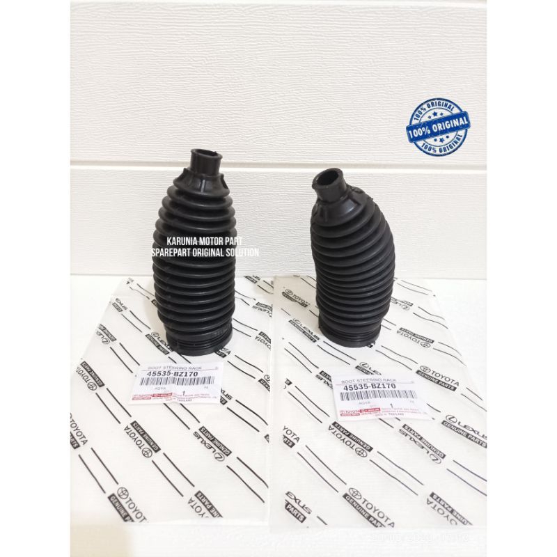 Jual BOOT RACK STEERING KARET BOOT RACK END KARET LONG TIE ROD CALYA ...