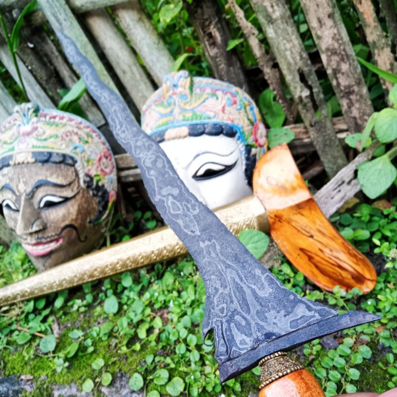 Jual Keris Langka Sempono Bungkem Pamor Kulit Semangka Era Mataram ...