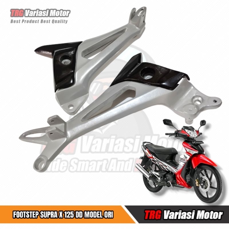 Jual Footstep Supra X 125 DD Model Original Sepasang TRG High Quality ...