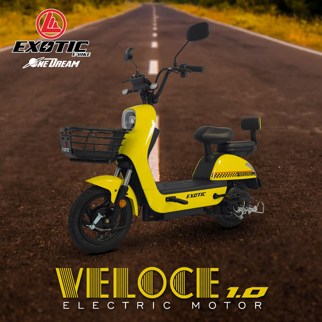Jual SEPEDA LISTRIK EXOTIC VELOCE 1.0 GARANSI RESMI + BUBBLE WRAP ...