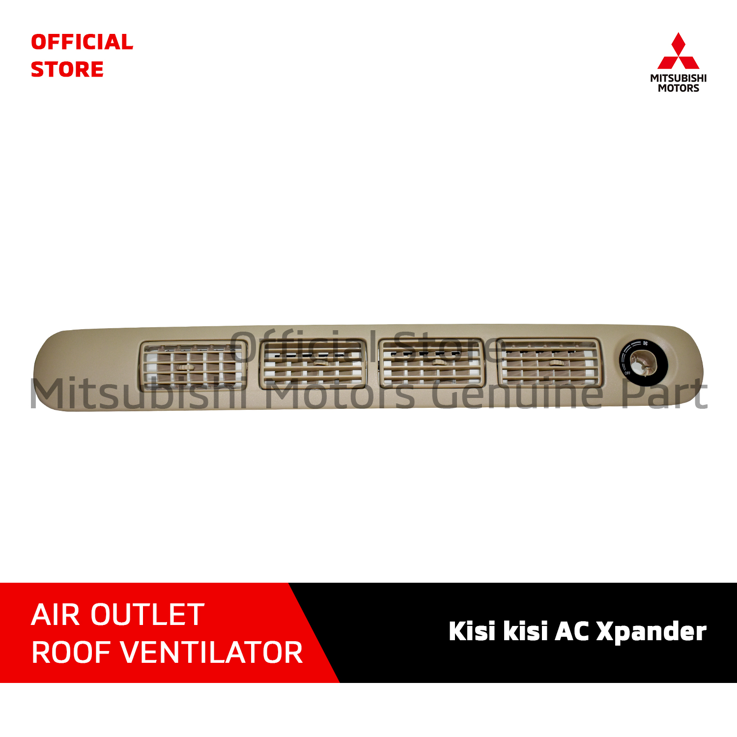 Jual Mitsubishi Motors AIR OUTLET ROOF VENTILATOR Kisi kisi AC Xpander ...