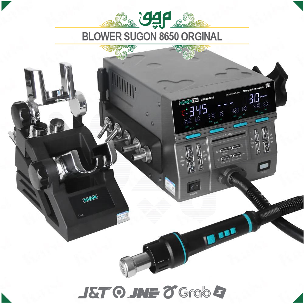 Jual Blower Sugon 8650 Original / SUGON 8650 Hot Air Blower Original / SUGON 8650 1300W Hot Air ...
