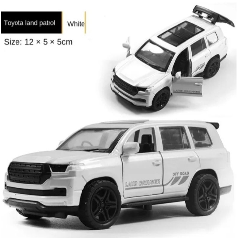 Jual Diecast Mobil Jeep Wrangler Rubicon Toyota Land Cruiser Die-cast ...