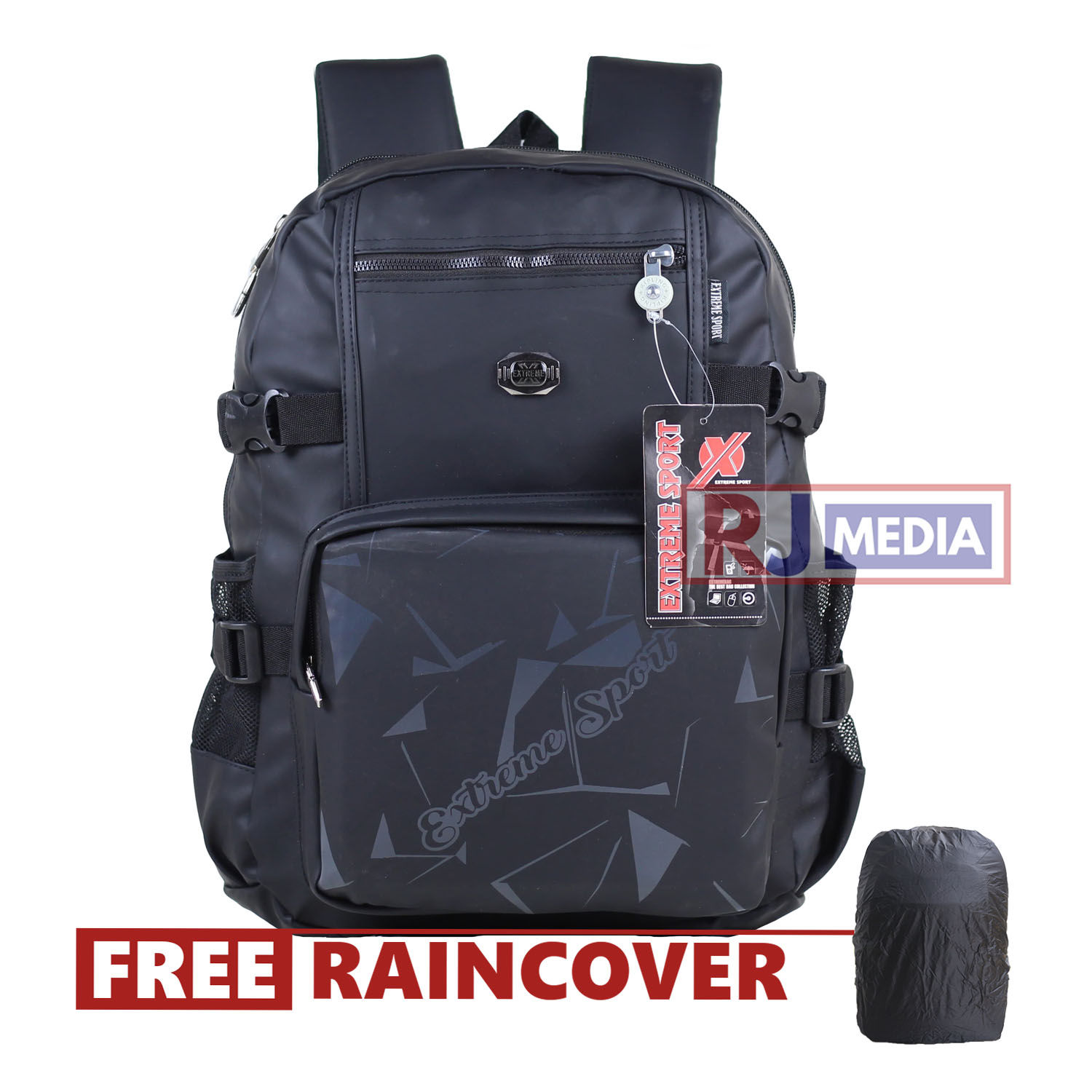 Jual Tas Pria Punggung Extreme Waterproof Ransel Sekolah Tebal Hitam Pria Murah Keren Bagus Tas ...