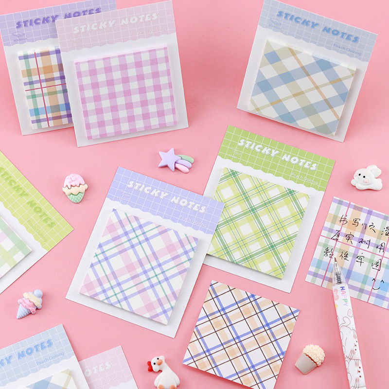 Jual DELUNASHOP STICKY NOTES MINI STICKY NOTE / MEMO PAD / BIEN LI TIE ...