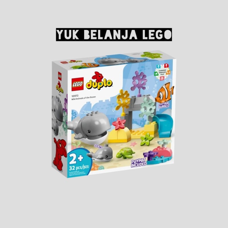 Jual LEGO DUPLO 10972 Wild Animal of the Ocean (32 pieces) | Shopee ...