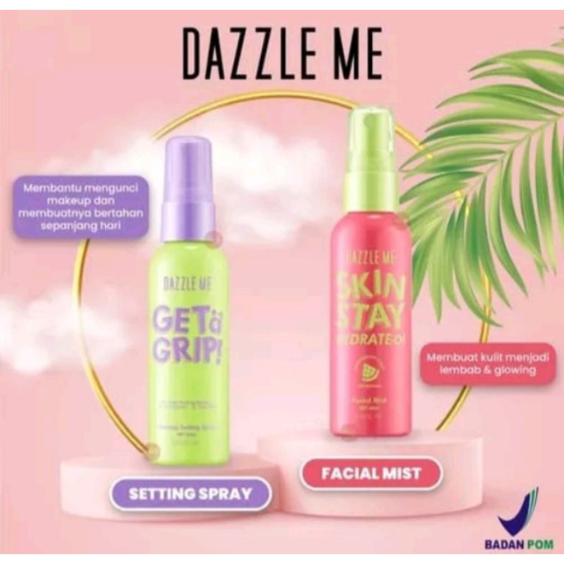 Jual Dazzle me setting spray 60ml | Shopee Indonesia