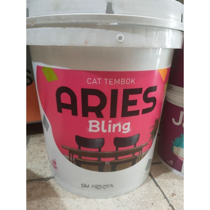 Jual Cat Tembok Aries Bling 18 Kg (Tinting) | Shopee Indonesia