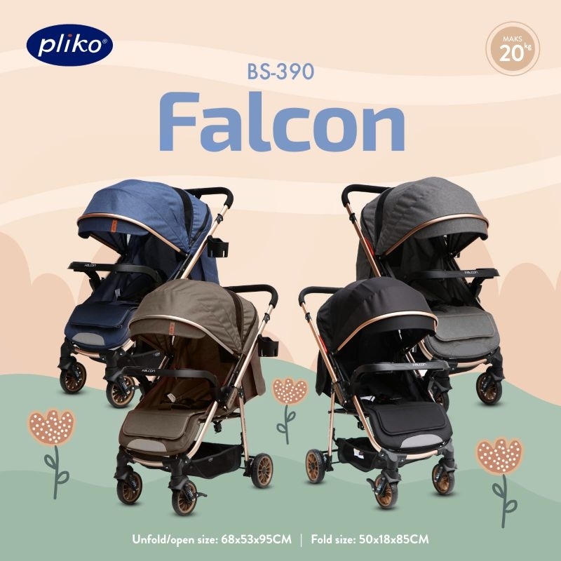 Jual Baby Stroller Pliko Falcon 390 | Shopee Indonesia