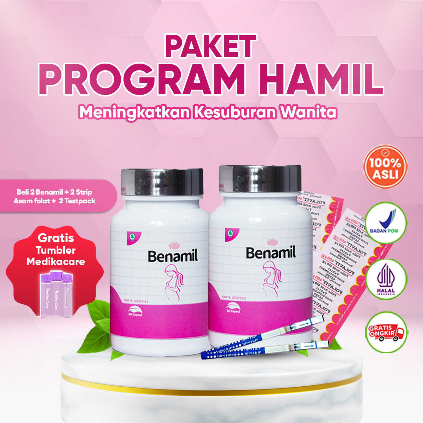 Jual Paket lengkap Promil obat cepat hamil paket hamil pasutri BPOM dan ...