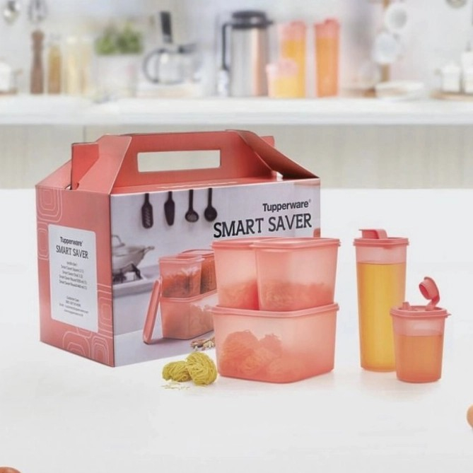 Jual Terlaris Tupperware Smart Saver Smart Kitchen Set Sesuai Deskripsi ...