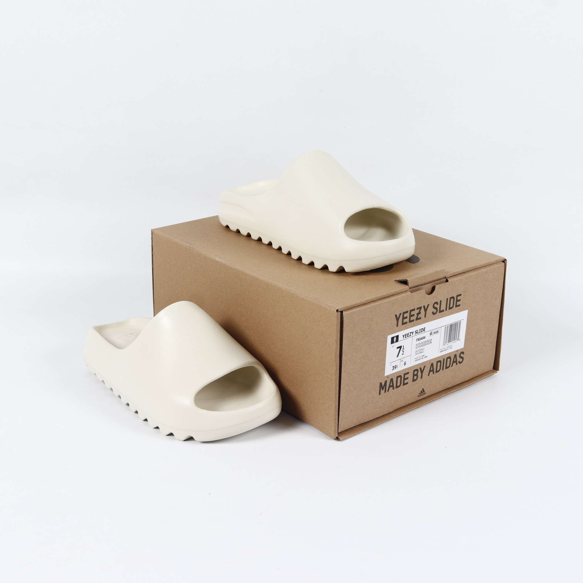 Jual Sandal Pria Sandal Wanita Adidas Yeezy Slide Bone | Shopee Indonesia