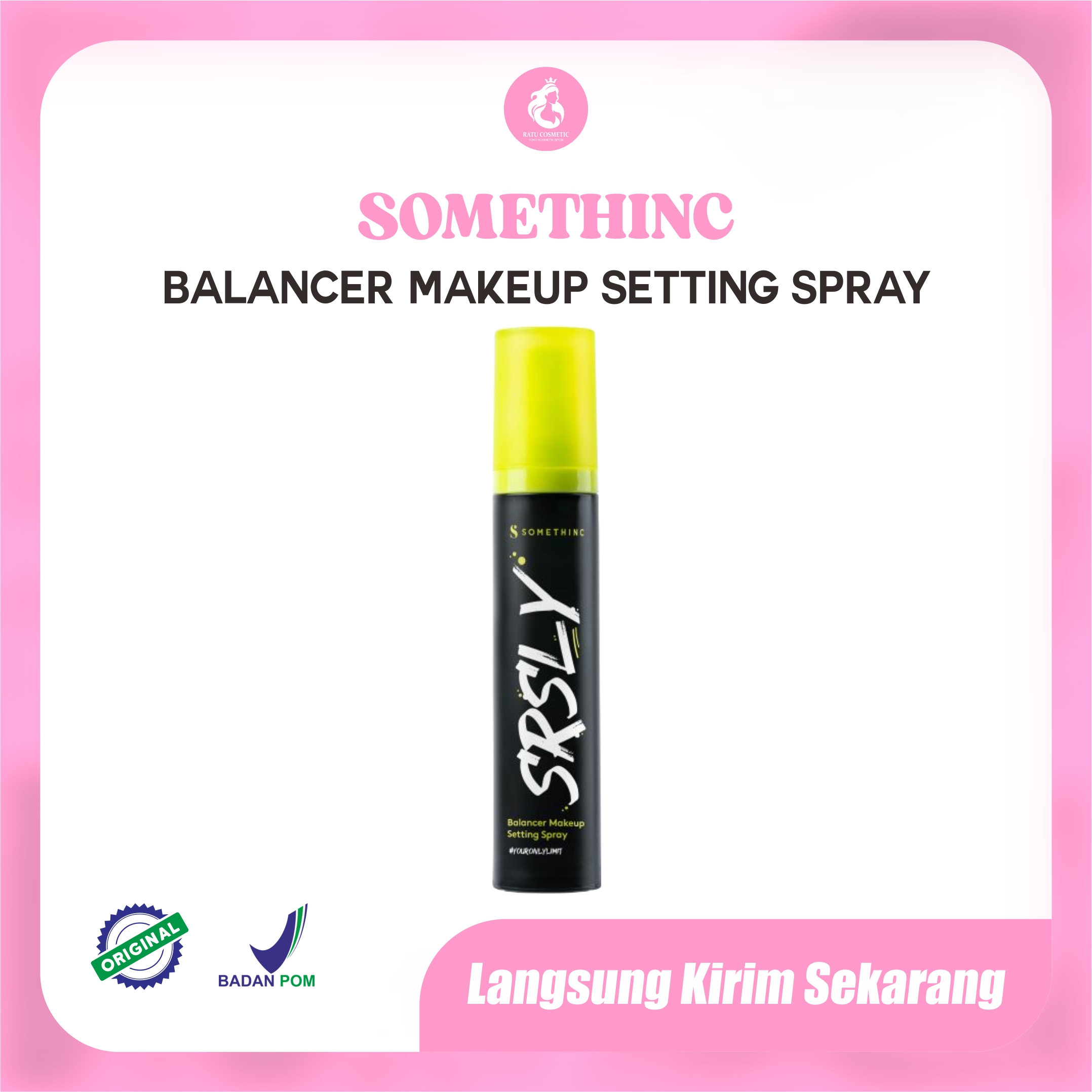 Jual SOMETHINC SRSLY Balancer Make Up Setting Spray 50ML | Shopee Indonesia