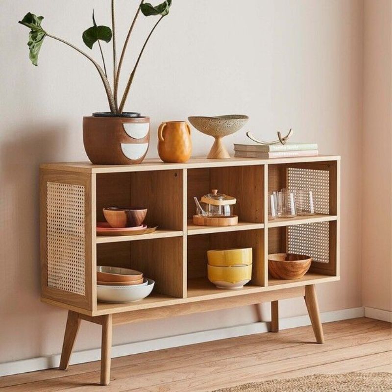 Jual lemari display kombinasi rotan | Shopee Indonesia