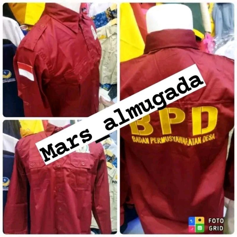 Jual KEMEJA BPD BAJU BPD SERAGAM BPD PDH BPD | Shopee Indonesia
