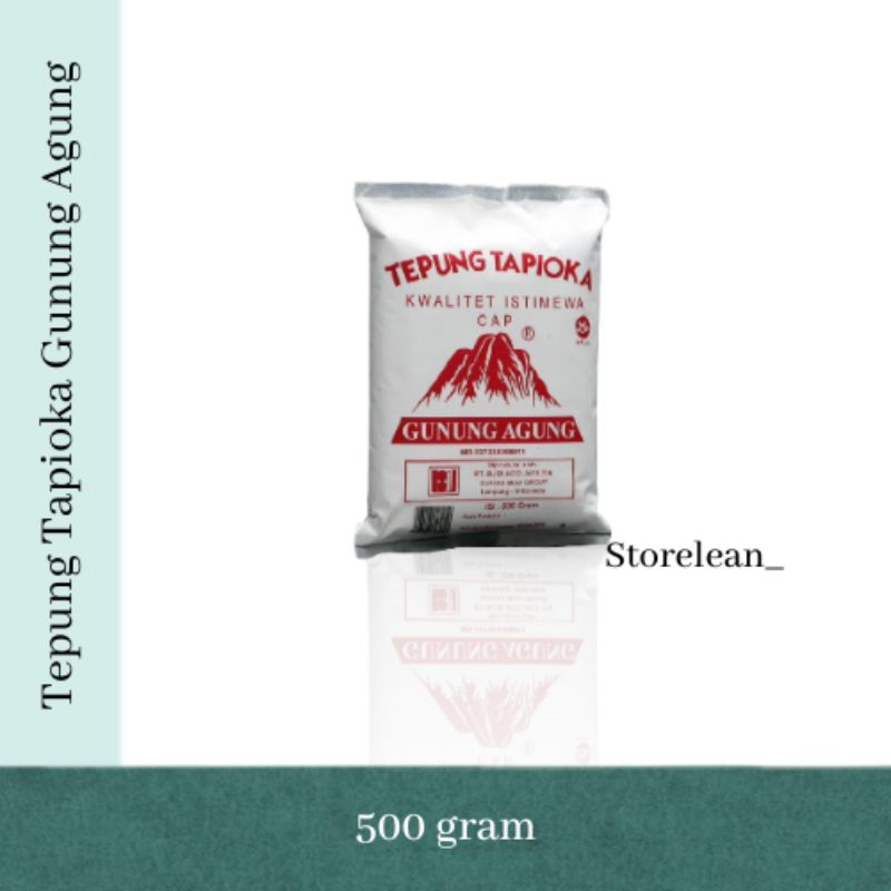 Jual Tepung Tapioka / Tepung Aci Gunung Agung 500gr | Shopee Indonesia