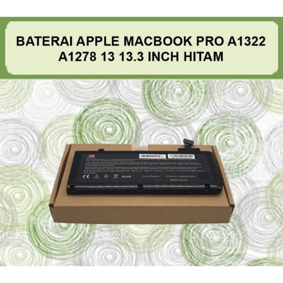 Jual BATERAI APPLE MACBOOK PRO A1322 A1278 13 inch khusus baterai luar ...