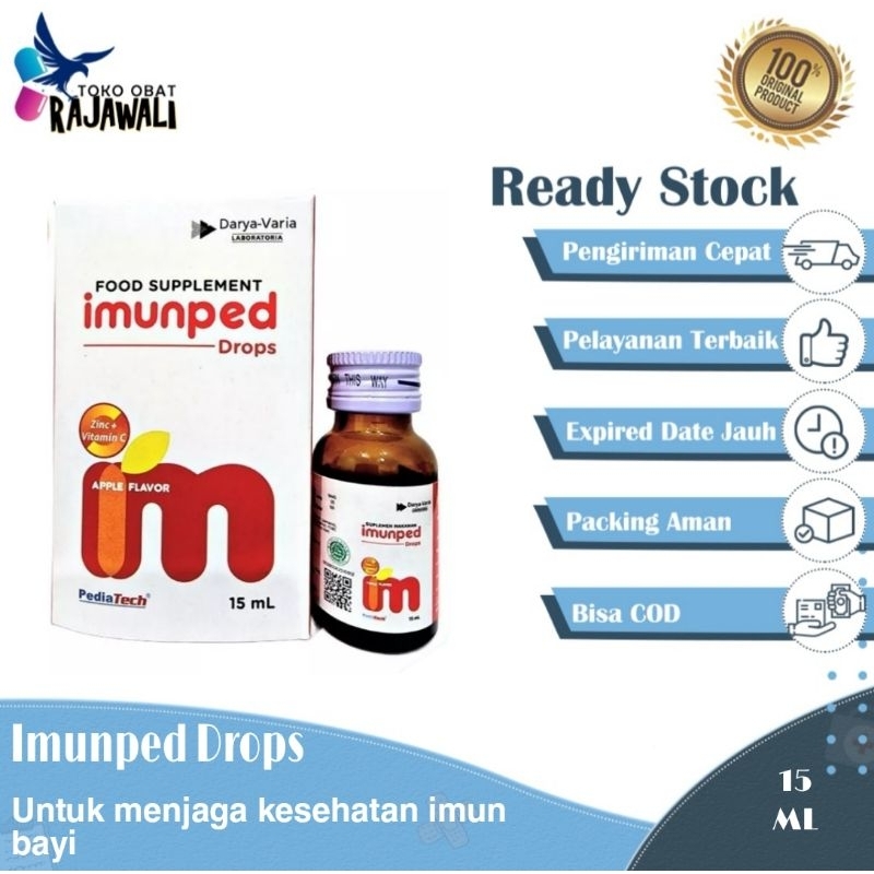 Jual Imunped drop 15ml untuk daya tahan tubuh anak | Shopee Indonesia
