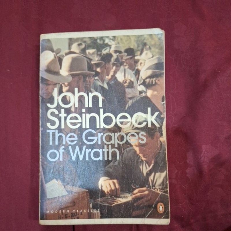 Jual novel klasik preloved original JOHN STEINBECK - THE GRAPES OF ...